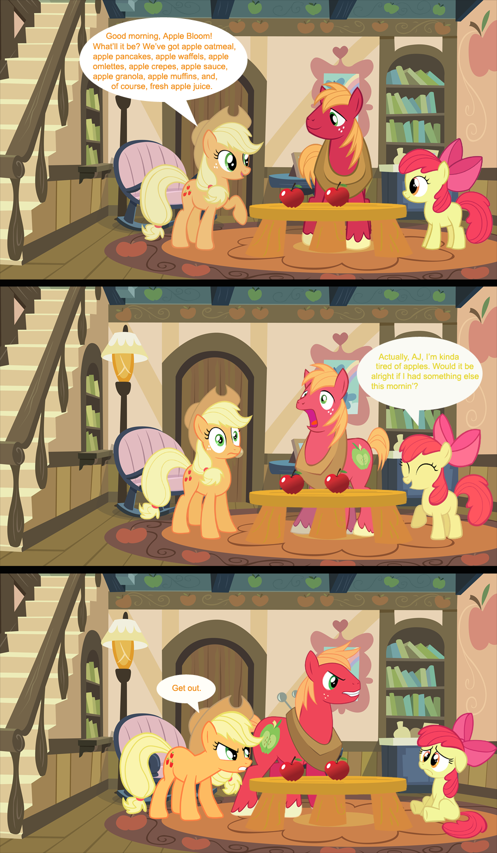 Breakfast with the Apple Family | My Little Pony: Friendship is Magic ...