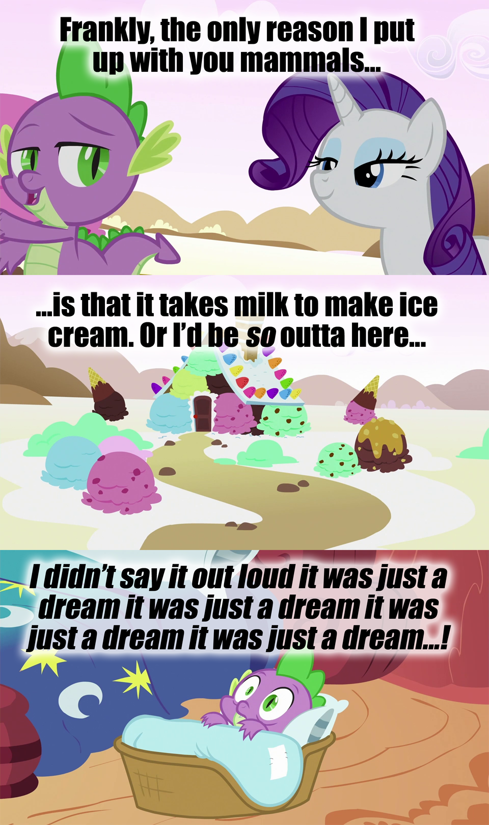 Also, you smell like sweat all the time | My Little Pony: Friendship is ...
