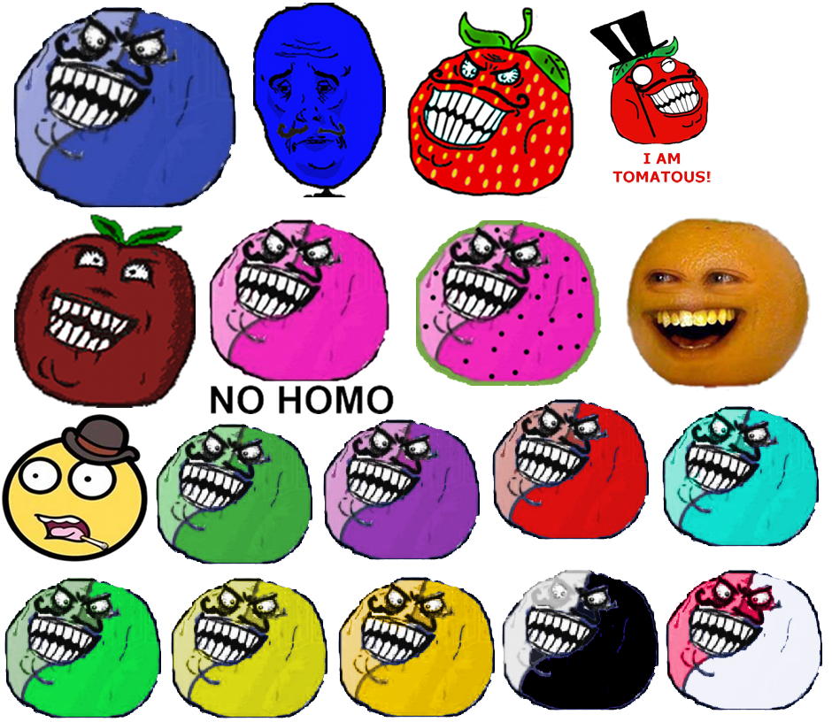 le fruit men crew | I Lied | Know Your Meme