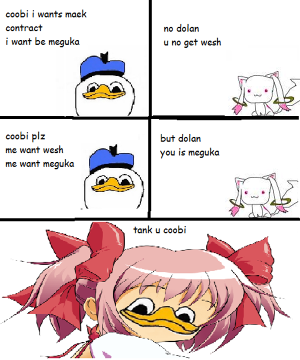 Medolan | Meduka Meguca / Being Meguka is Suffering | Know Your Meme