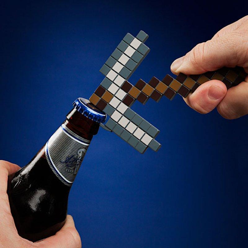 Pickaxe Bottle Opener | Minecraft | Know Your Meme