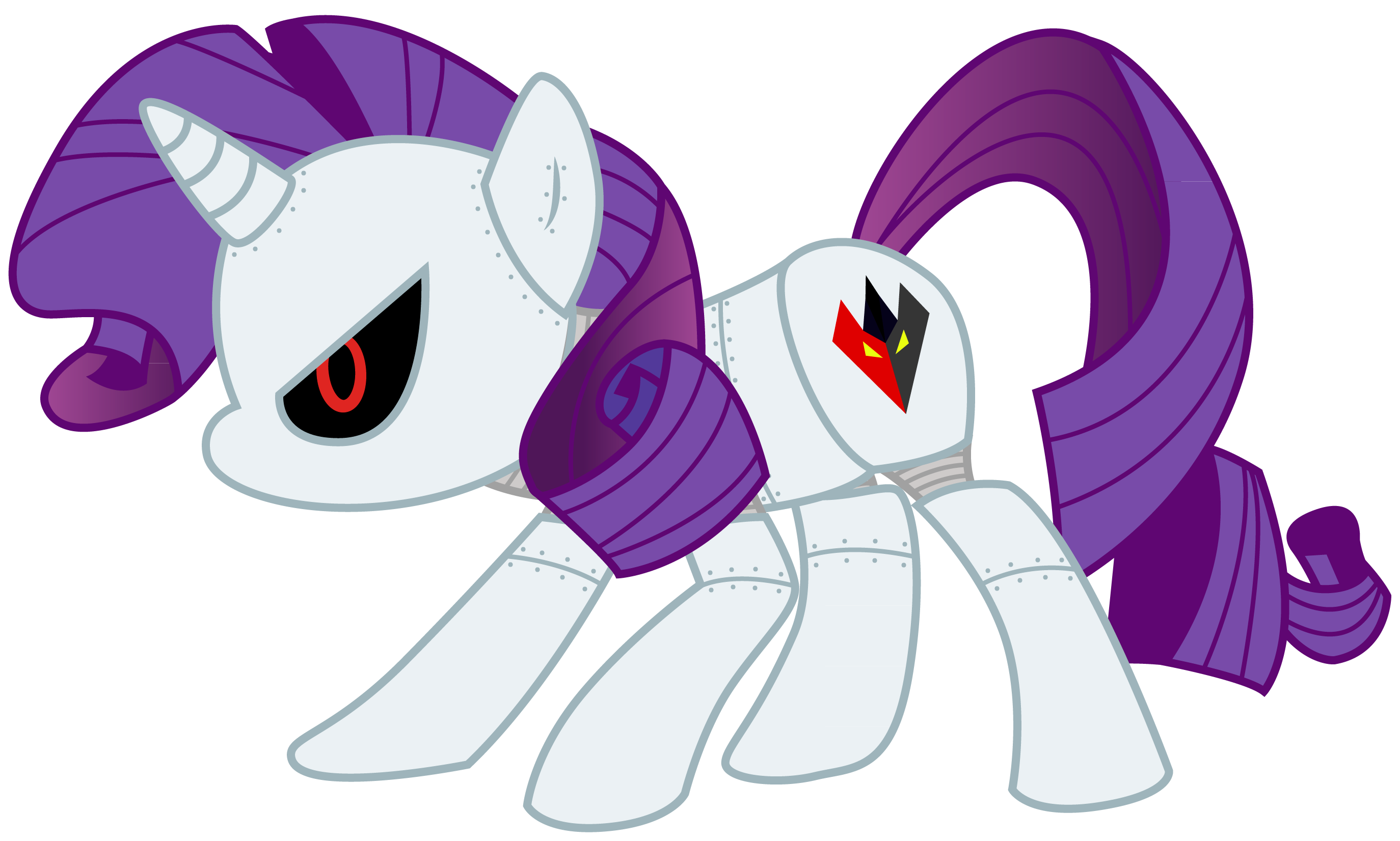 Mecha Rarity | My Little Pony: Friendship is Magic | Know Your Meme