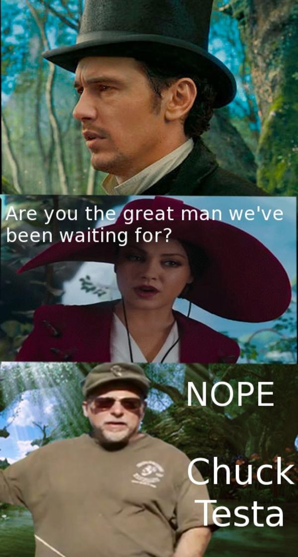 You probably thought this James Franco was alive | Nope! Chuck Testa ...