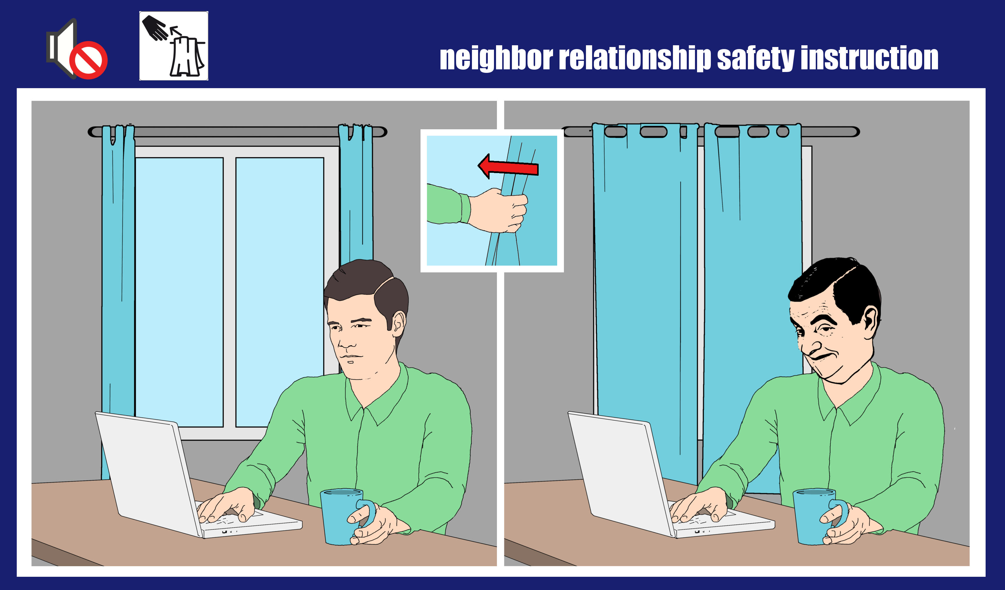 neighbor relationship | Safety Instruction Parodies | Know Your Meme