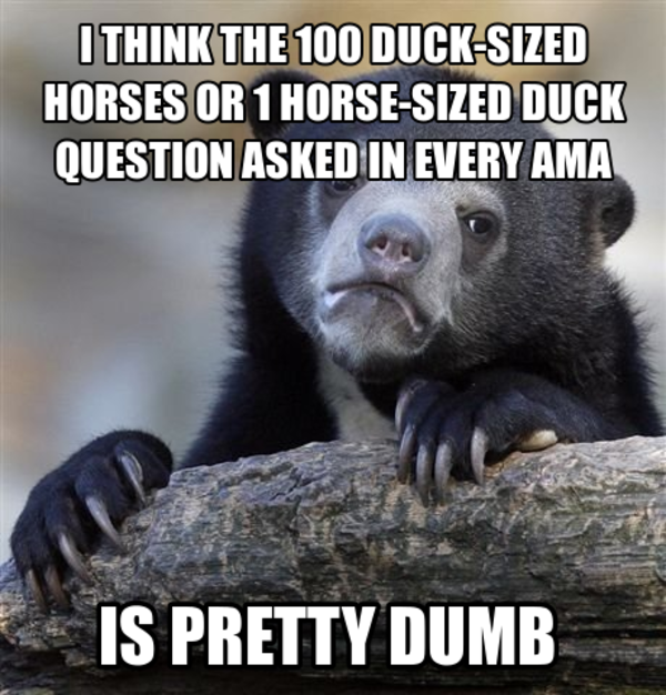 [Image - 455203] | Horse-Sized Duck | Know Your Meme