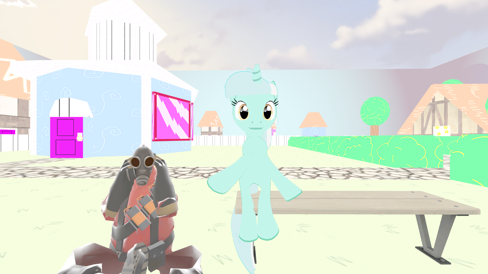 Sitting Lyra meets Sitting Pyro | Sitting Lyra | Know Your Meme