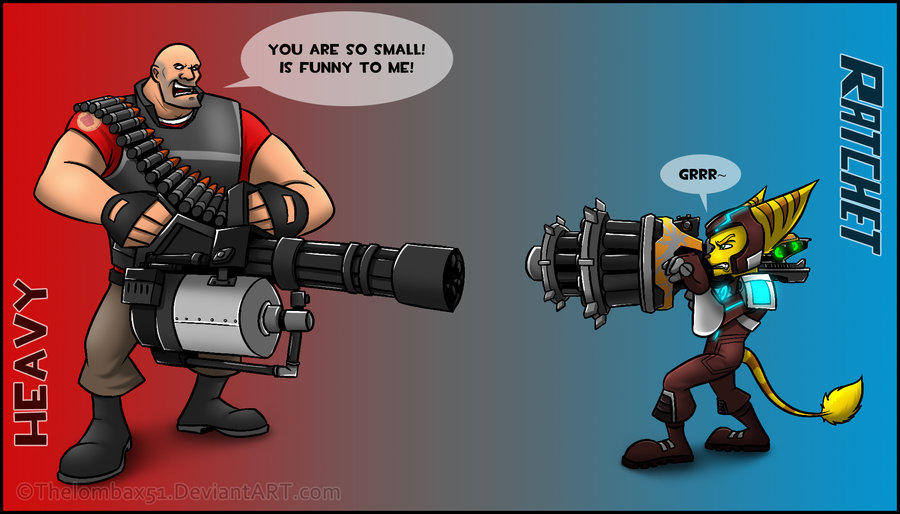 Minigun vs Ryno V | Alternate Universe | Know Your Meme