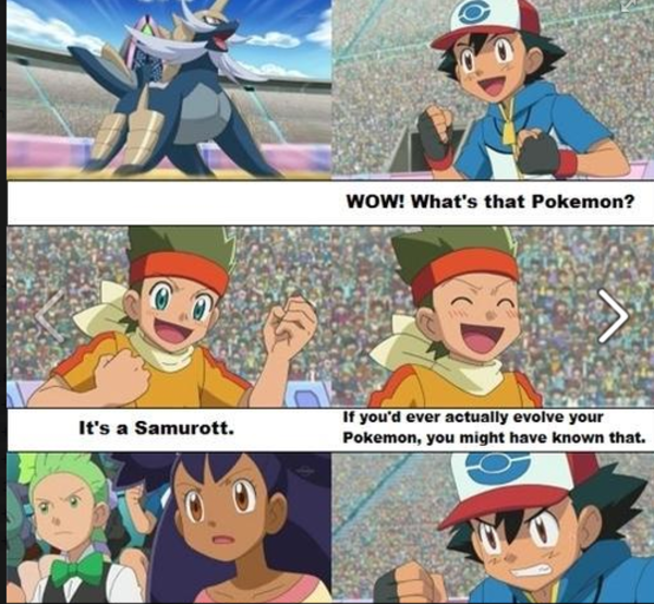 Apply cold water to burned area | Pokémon | Know Your Meme