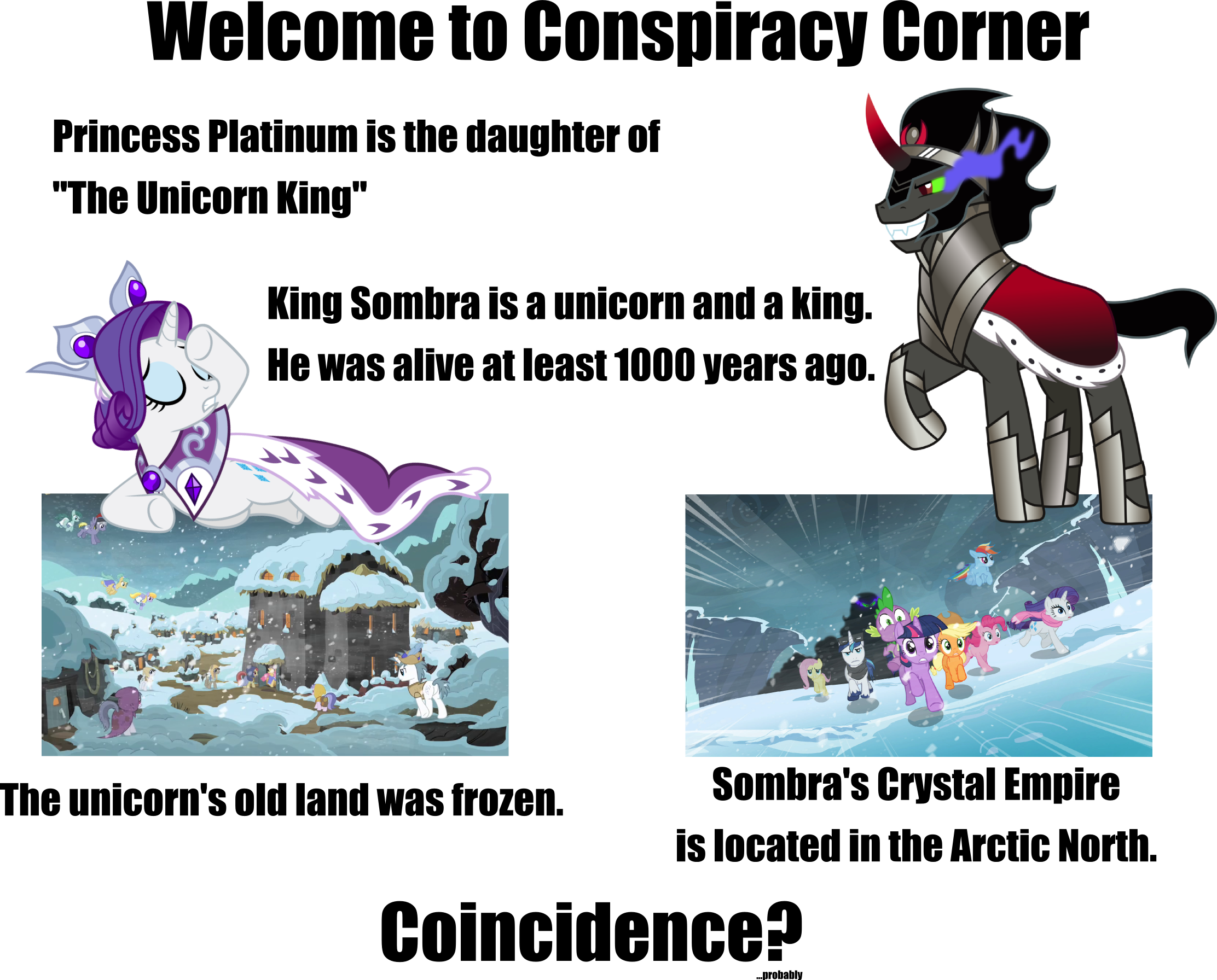 King Sombra is Princess Platinum's Dad! | My Little Pony: Friendship is ...