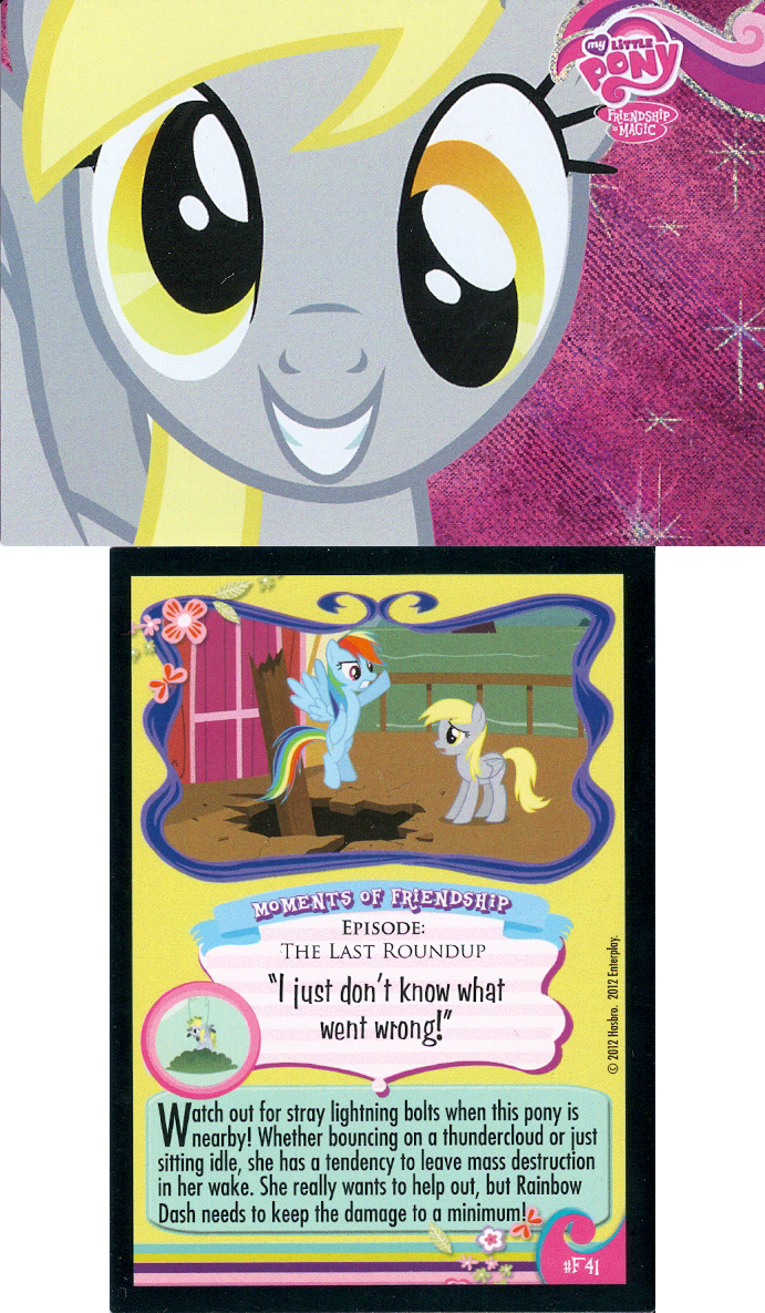 MLP:FiM Derpy Special Foil Card | Derpy Hooves | Know Your Meme