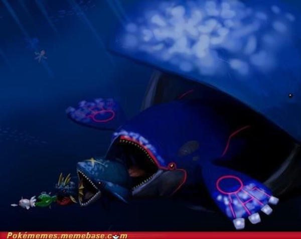 SUMMON BIGGER FISH! | Pokémon | Know Your Meme