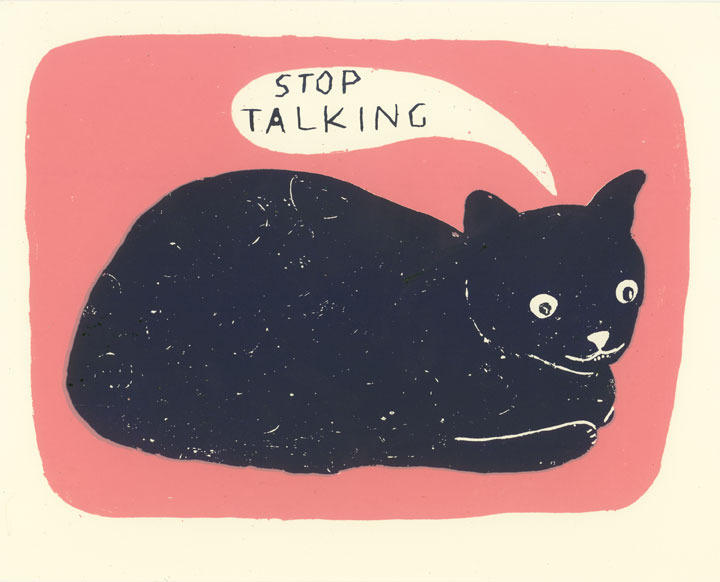 Stop Talking | Cats | Know Your Meme