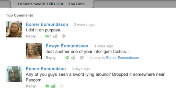 Eomer Eowyn and his Sword | Know Your Meme