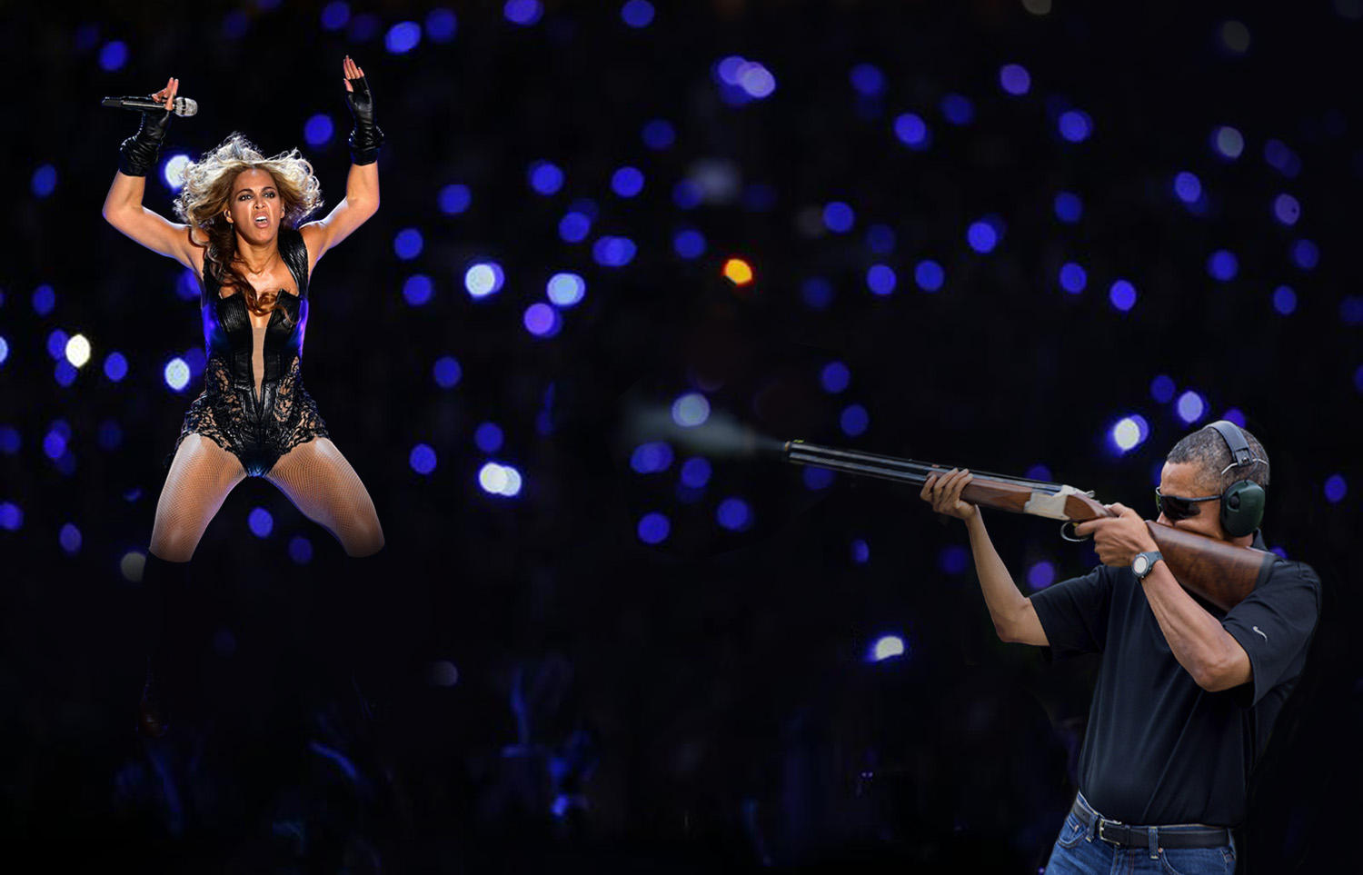 Obama Skeet Shooting Unflattering Beyoncé | Unflattering Beyonce | Know ...