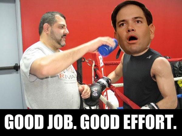 [Image - 498540] | Marco Rubio's Water Break | Know Your Meme