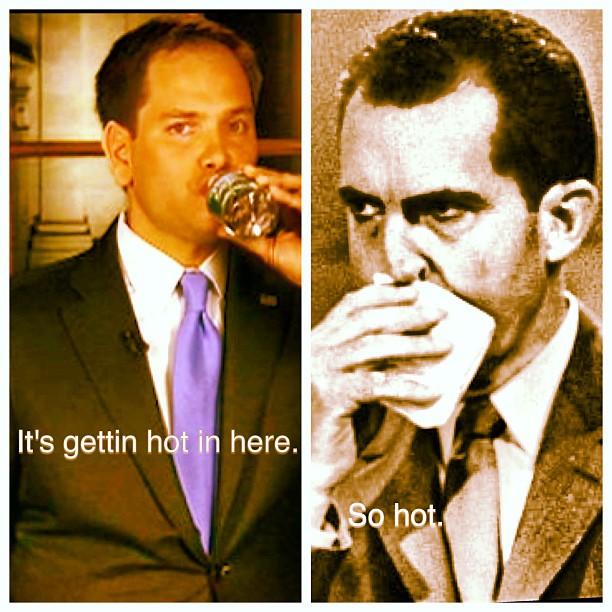 [Image - 498546] | Marco Rubio's Water Break | Know Your Meme