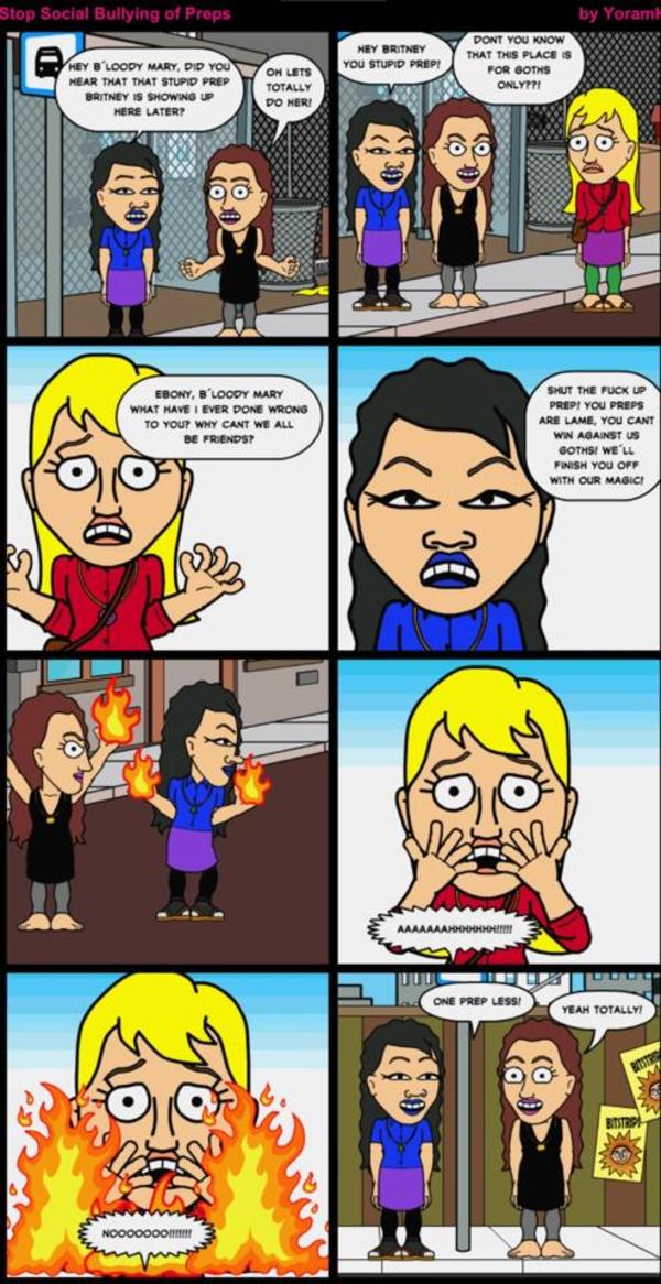 Stop Bullying Preps! | Stop Bullying Comics | Know Your Meme
