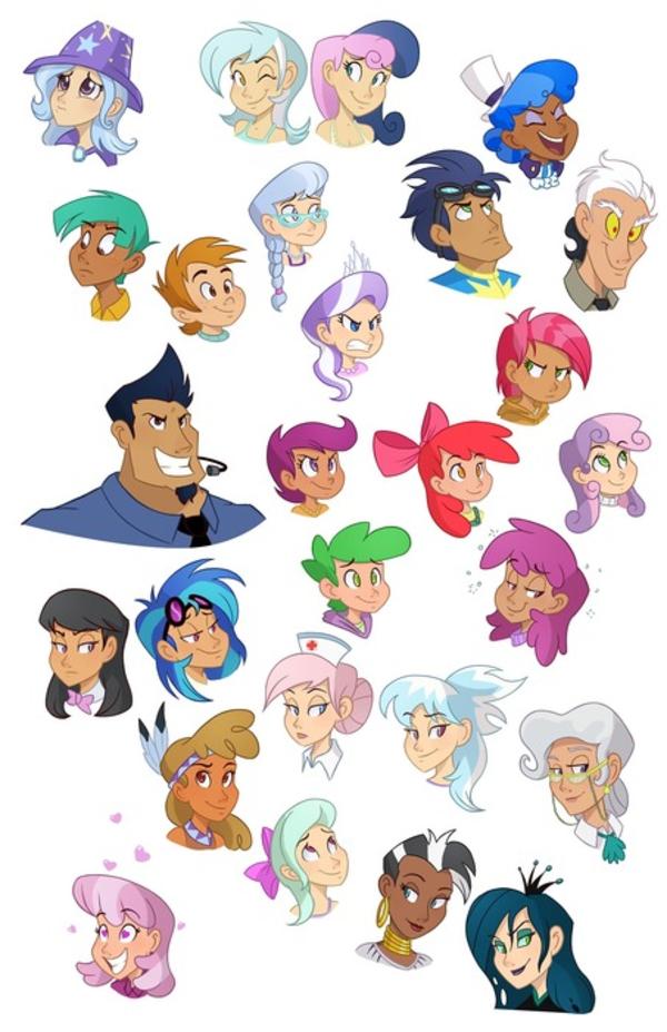 The many side characters of MLP | My Little Pony: Friendship is Magic ...