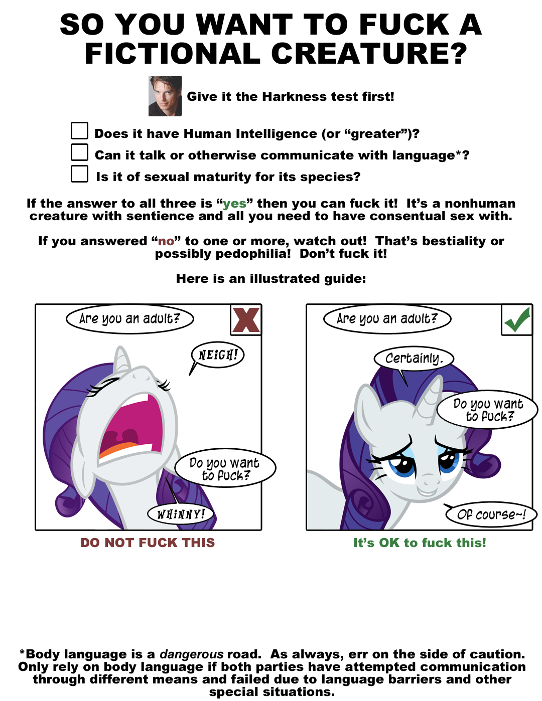 Harkness Test | Harkness Test | Know Your Meme