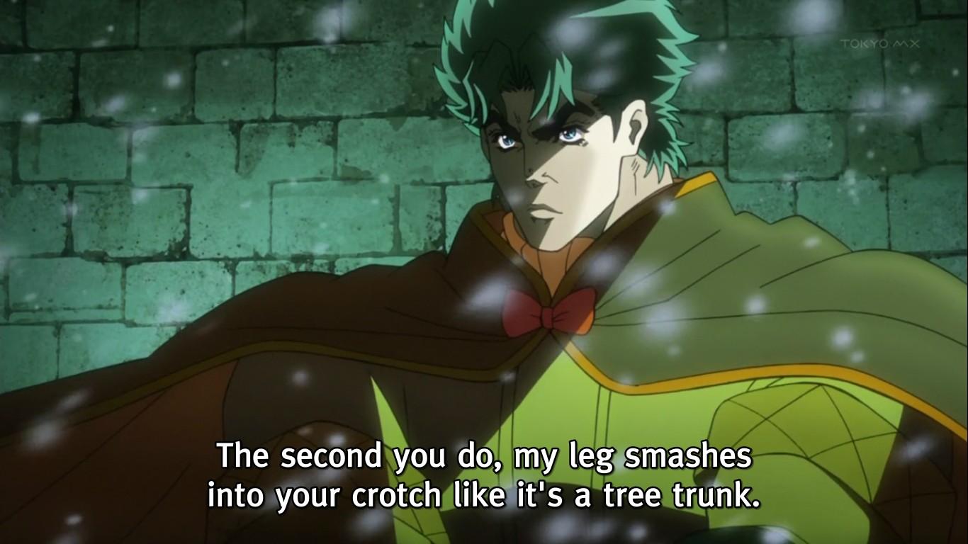 BEST. ANIME. QUOTE. EVER. | JoJo's Bizarre Adventure | Know Your Meme