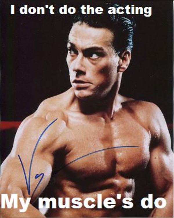 Overacting | Van Damme | Know Your Meme