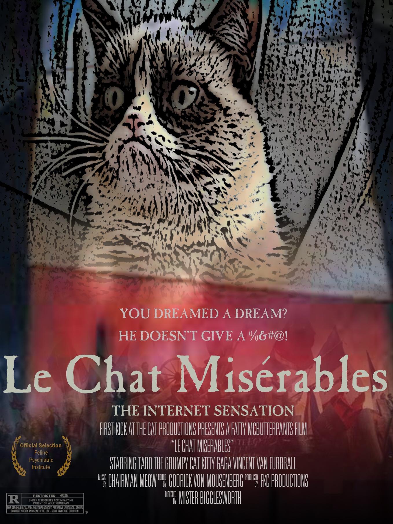 Le Chat Miserables | Grumpy Cat | Know Your Meme