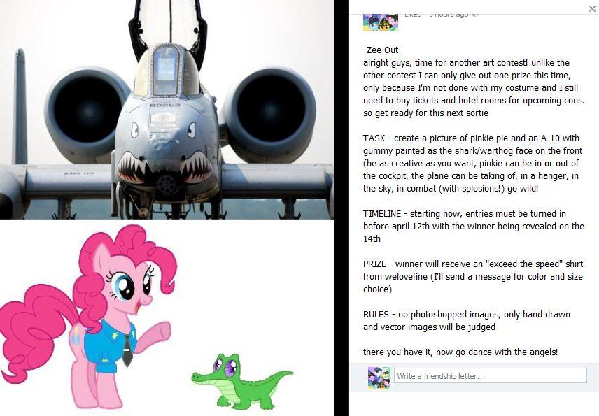 another art contest over on military bronies, give it a shot | My ...