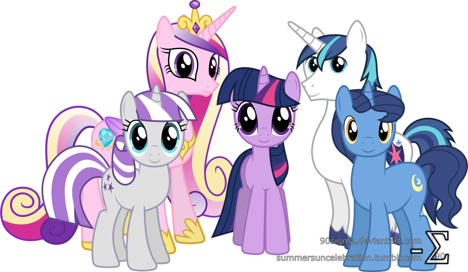 Sparkle Family Photo | My Little Pony: Friendship is Magic | Know Your Meme