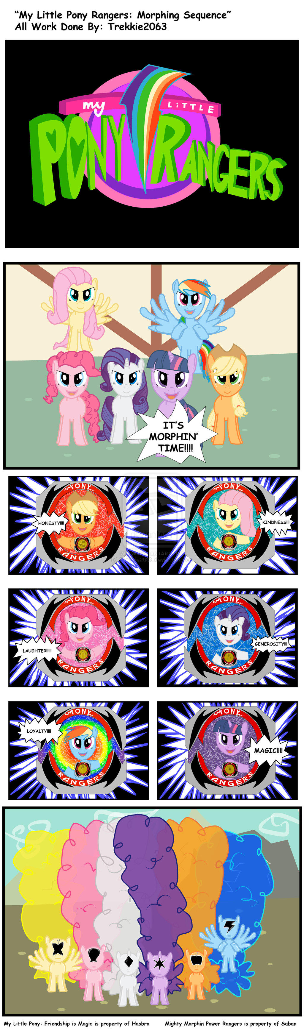 go go pony rangers? | My Little Pony: Friendship is Magic | Know Your Meme