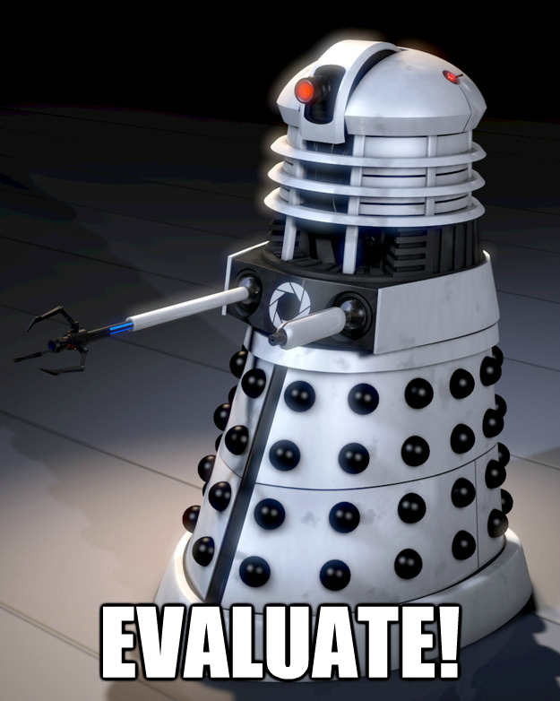 Aperture Science Dalek | Alternate Universe | Know Your Meme