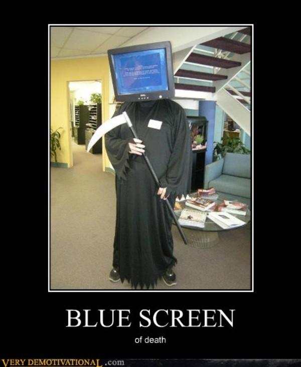 BSoD cosplay | Blue Screen of Death (BSoD) | Know Your Meme