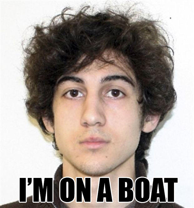 I'm On a Boat | 2013 Boston Marathon Bombings | Know Your Meme