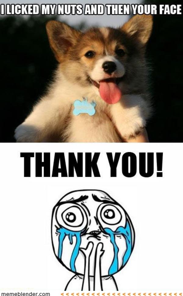Thank You Meme Face