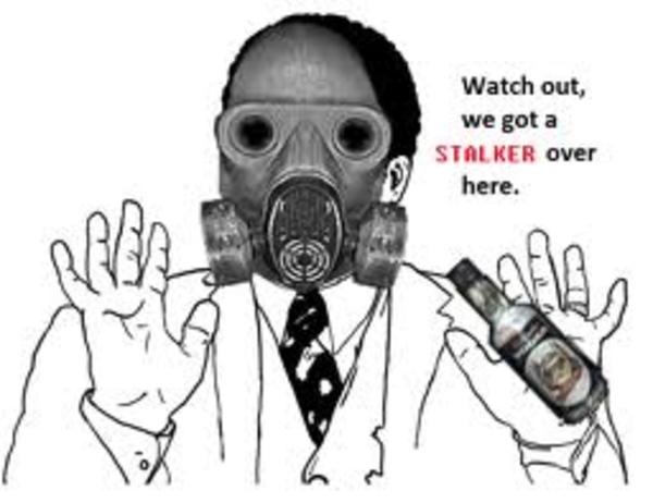 Watch out | Get Out Of Here, Stalker | Know Your Meme