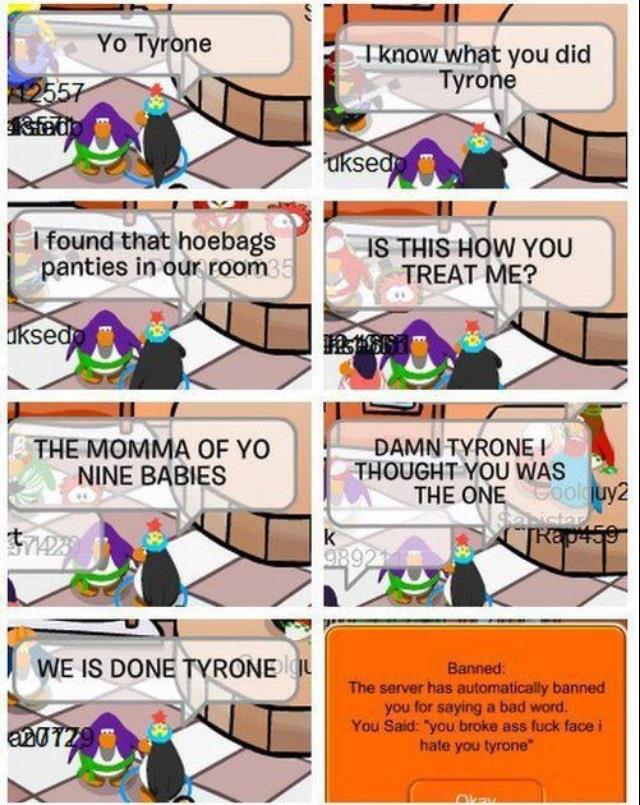 [Image - 544071] | Fake Club Penguin Bans | Know Your Meme