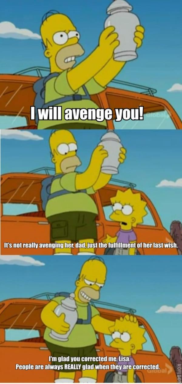 Corrected | The Simpsons | Know Your Meme