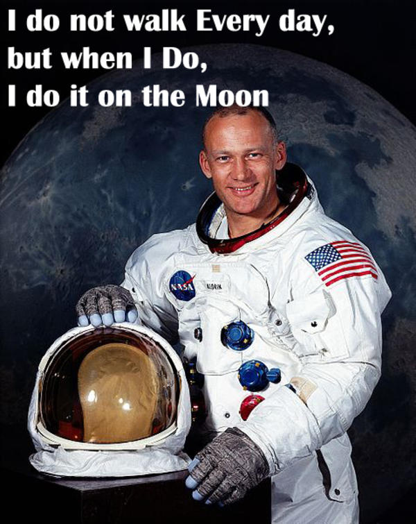 Walking On the Moon | I AM THE KING OF SPACE | Know Your Meme