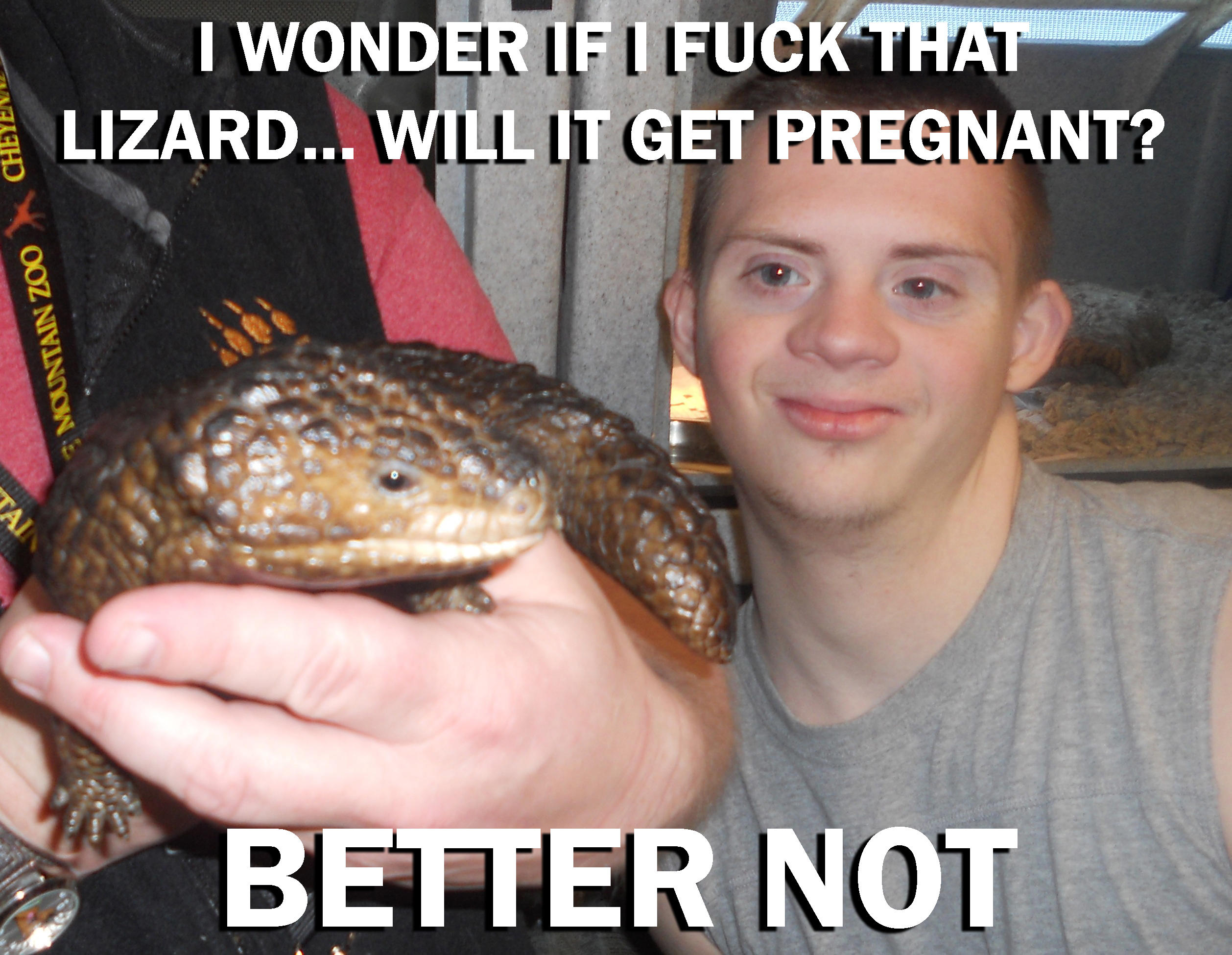Special Guy and Lizard | Know Your Meme