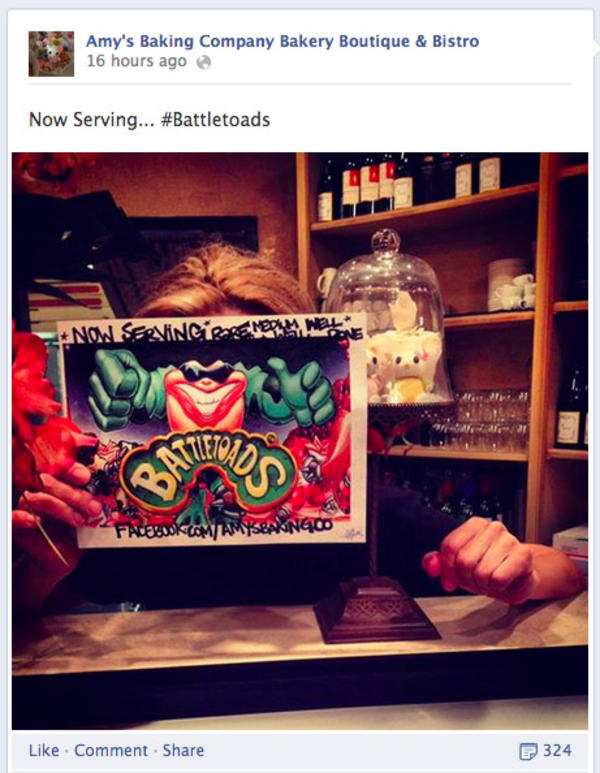 [Image - 559766] | Amy's Baking Company PR Scandal | Know Your Meme