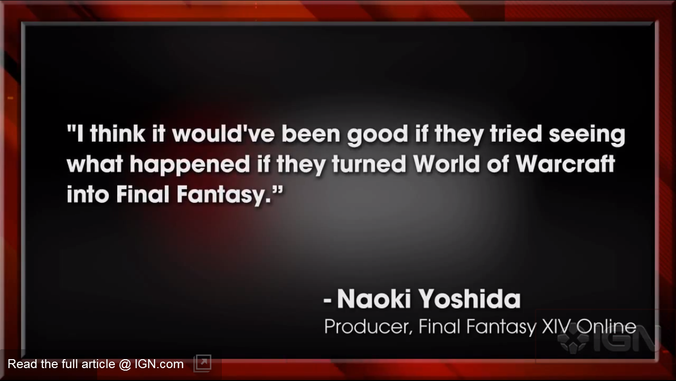 Turning WoW Into FF | Final Fantasy | Know Your Meme