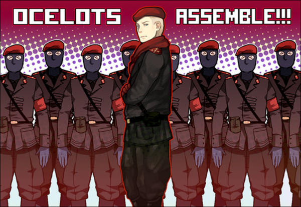 Ocelots Assemble! | Revolver Ocelot | Know Your Meme