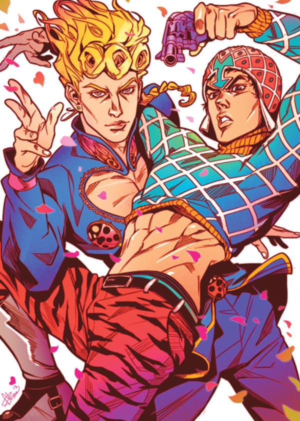 Genderbent Giorno | JoJo's Bizarre Adventure | Know Your Meme