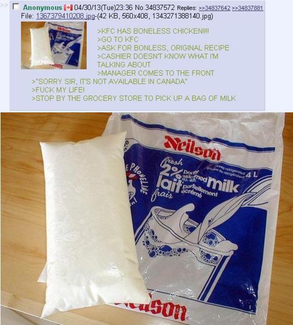 [Image - 573730] | In Canada, Milk Comes in Bags | Know Your Meme