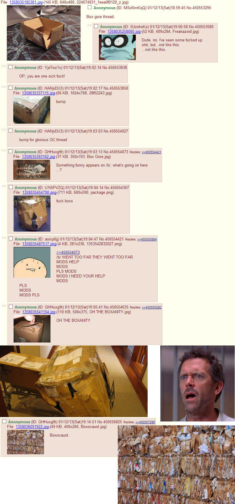 Box gore thread | Gore | Know Your Meme