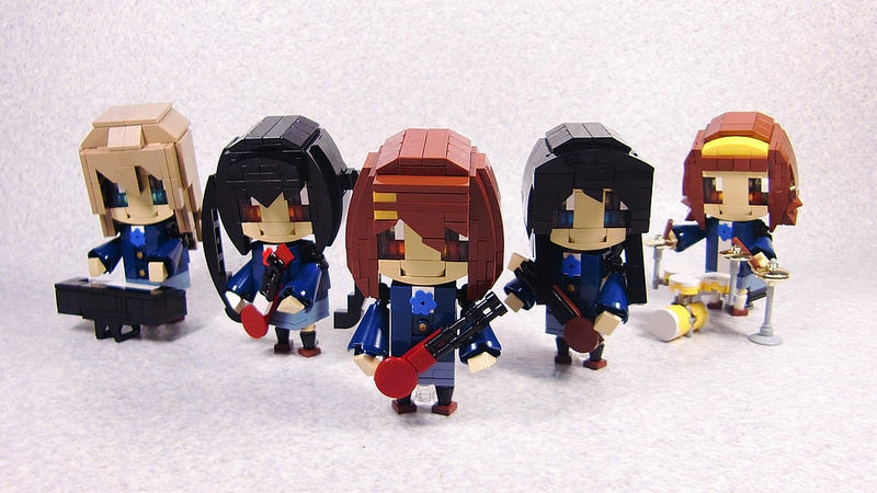 K-On! Cast in LEGO | K-On! | Know Your Meme