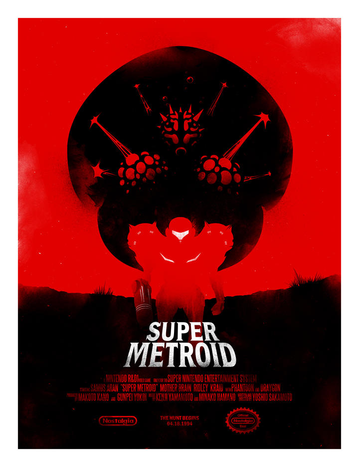 Super Metroid Movie Poster | Metroid | Know Your Meme