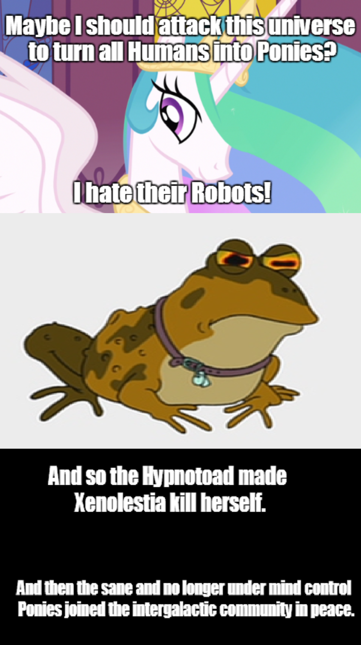 Futurama Vs The Conversion Bureau | My Little Pony: Friendship is Magic ...