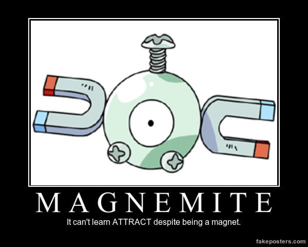 Magnemite can't learn ATTRACT | Pokémon | Know Your Meme