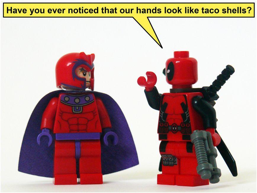No Deadpool, stap with this nonsense | LEGO | Know Your Meme