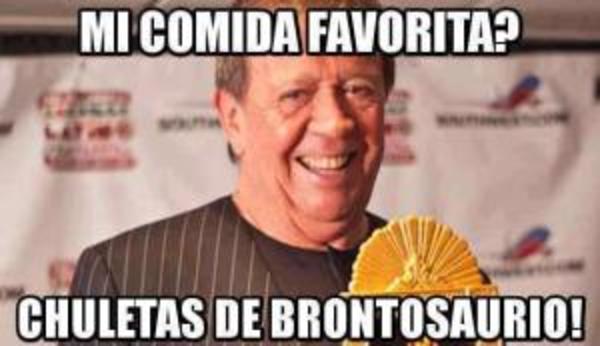 Brontosaur chops | Chabelo | Know Your Meme